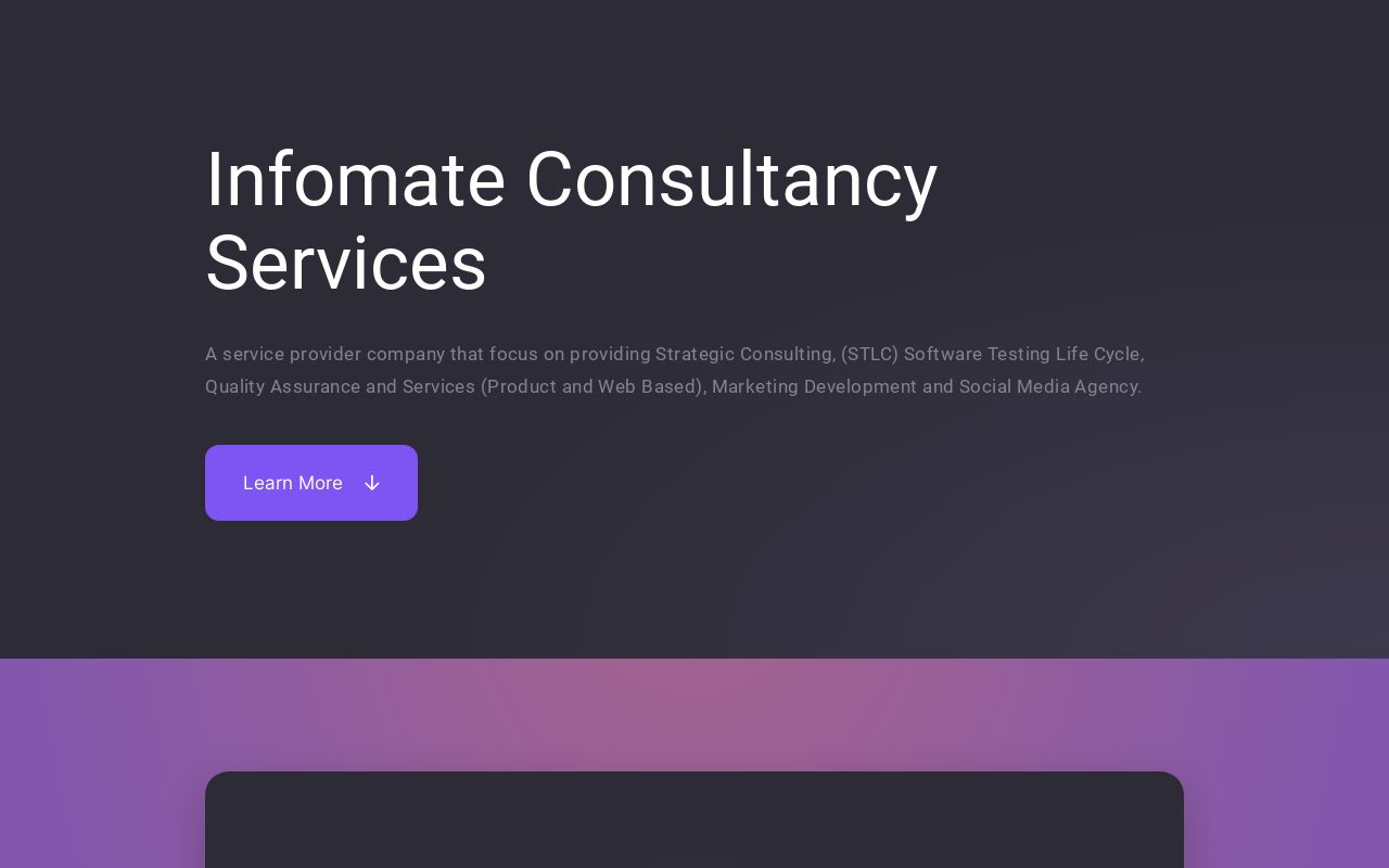 Infomate Consultancy Services